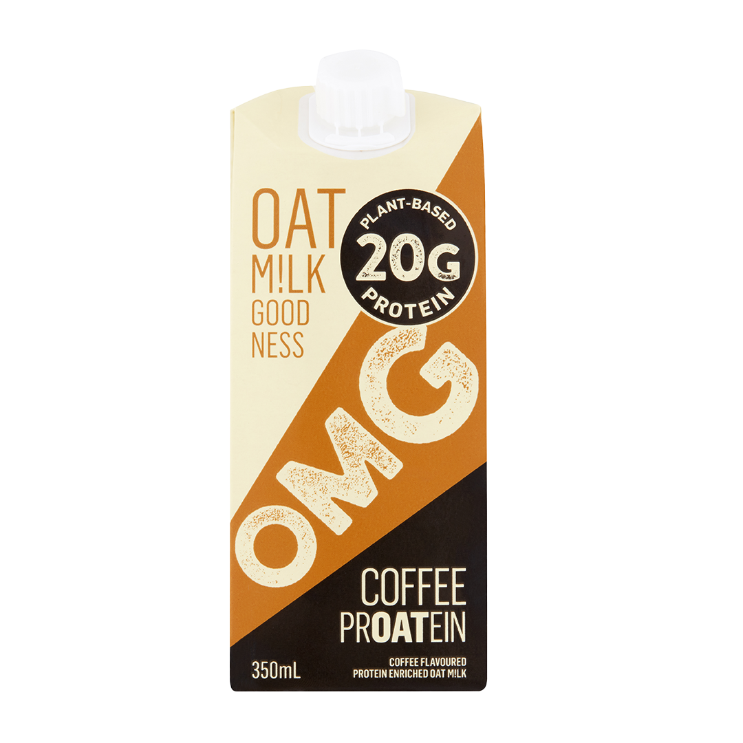 Coffee PrOATein Milk x 12 (350ml) – Blue Dinosaur
