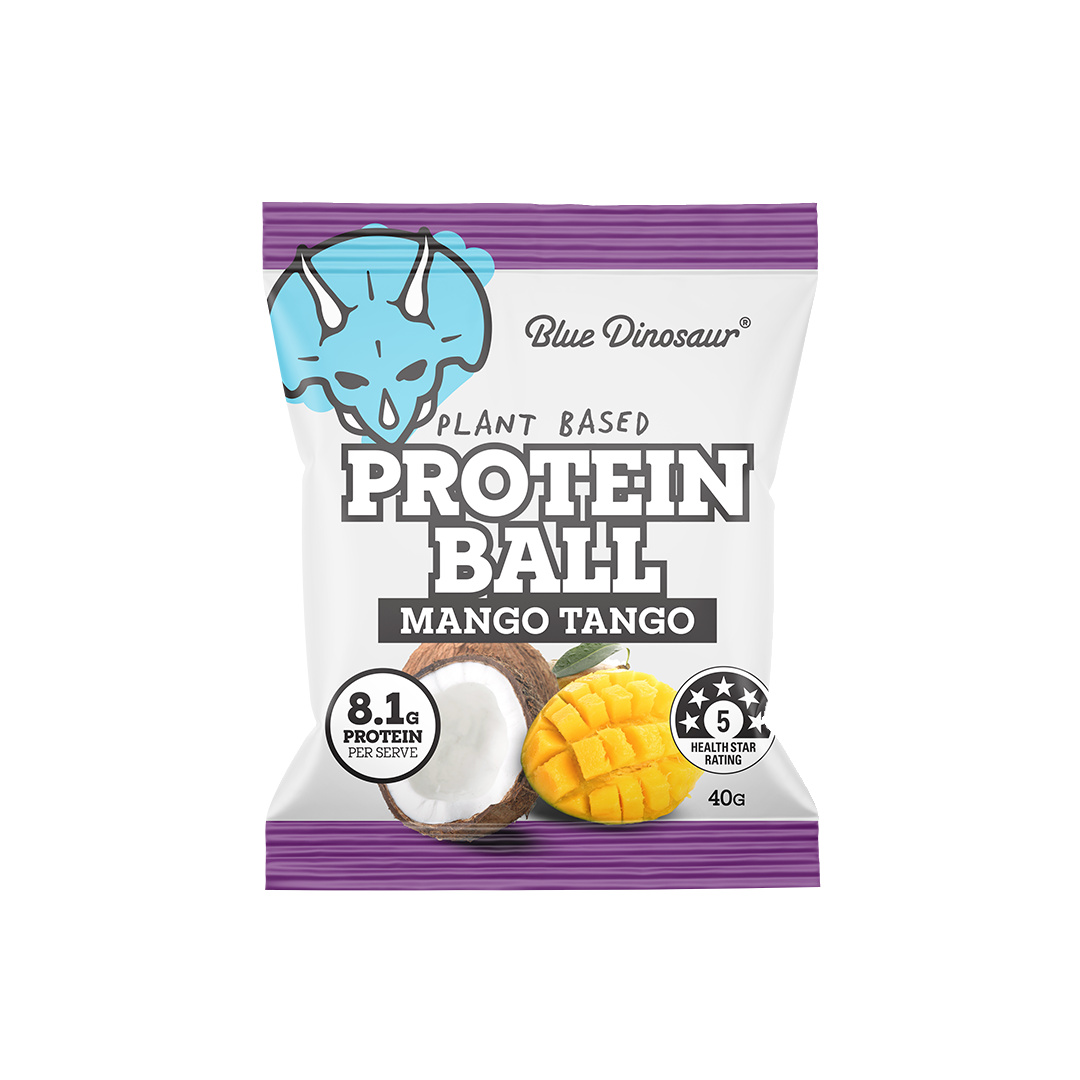 Mango Tango Protein Ball x 12 – Blue Dinosaur