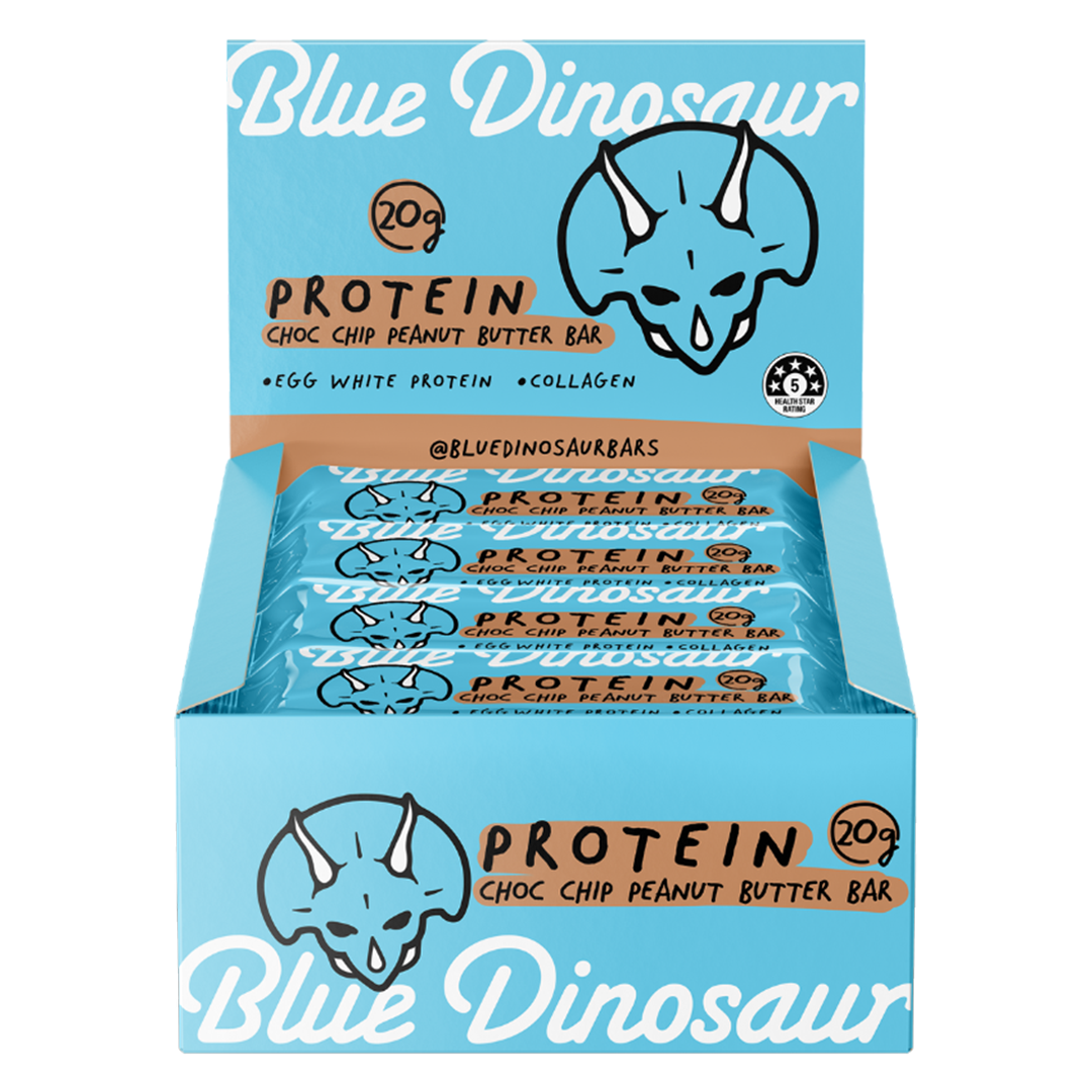 Protein Bar Range – Blue Dinosaur