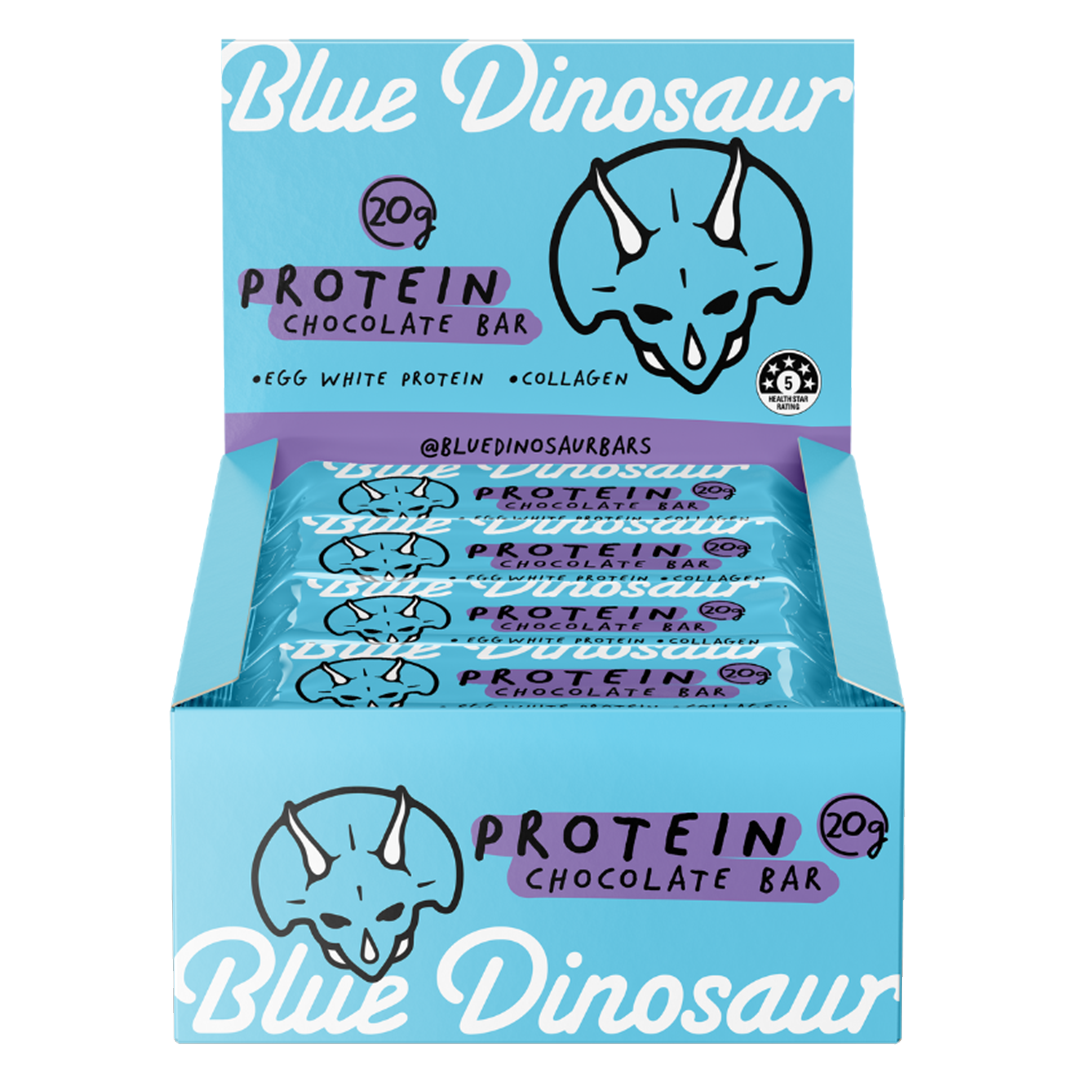 Protein Bar Range – Blue Dinosaur