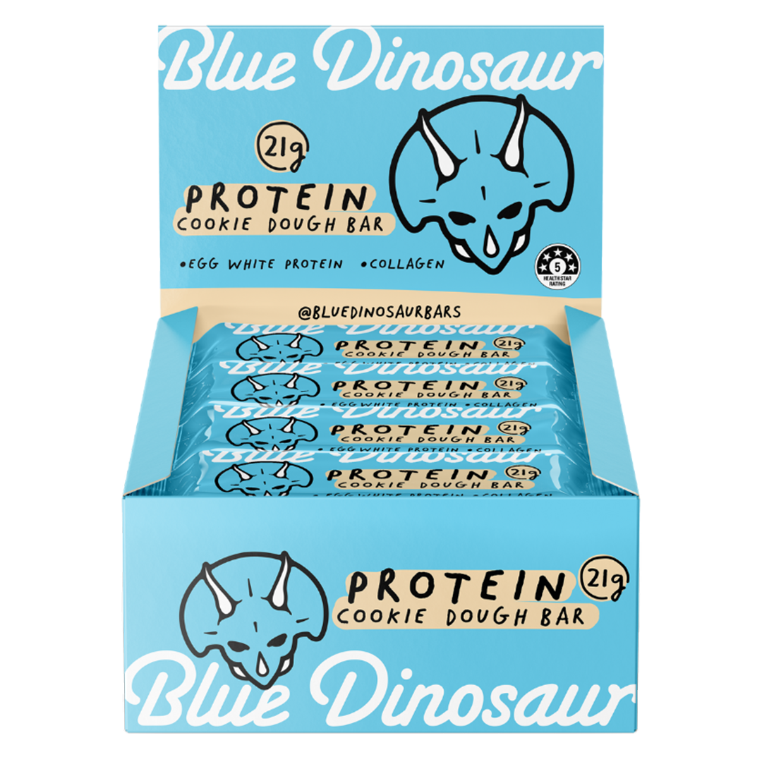 Protein Bar Range – Blue Dinosaur