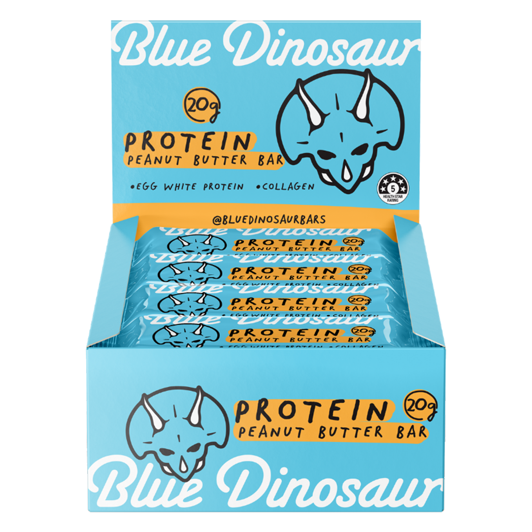 Protein Bar Range – Blue Dinosaur